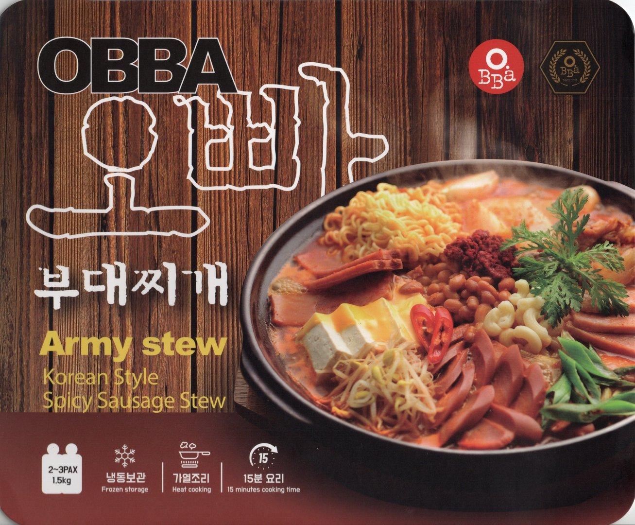 O.BBa Army Stew 1500g