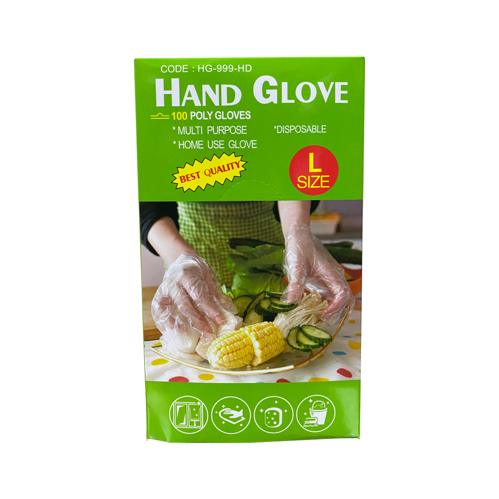 Disposable Hand Gloves 100's